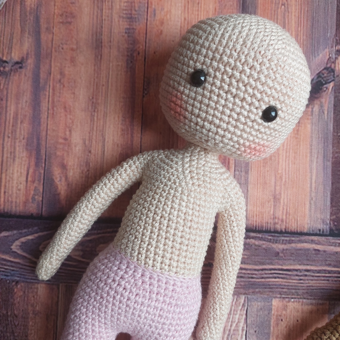 Crochet Doll Base Pattern Amigurumi Doll Body Pattern | Etsy