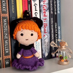 Crochet Little Witch Pattern, English Amigurumi Pattern for Halloween ...