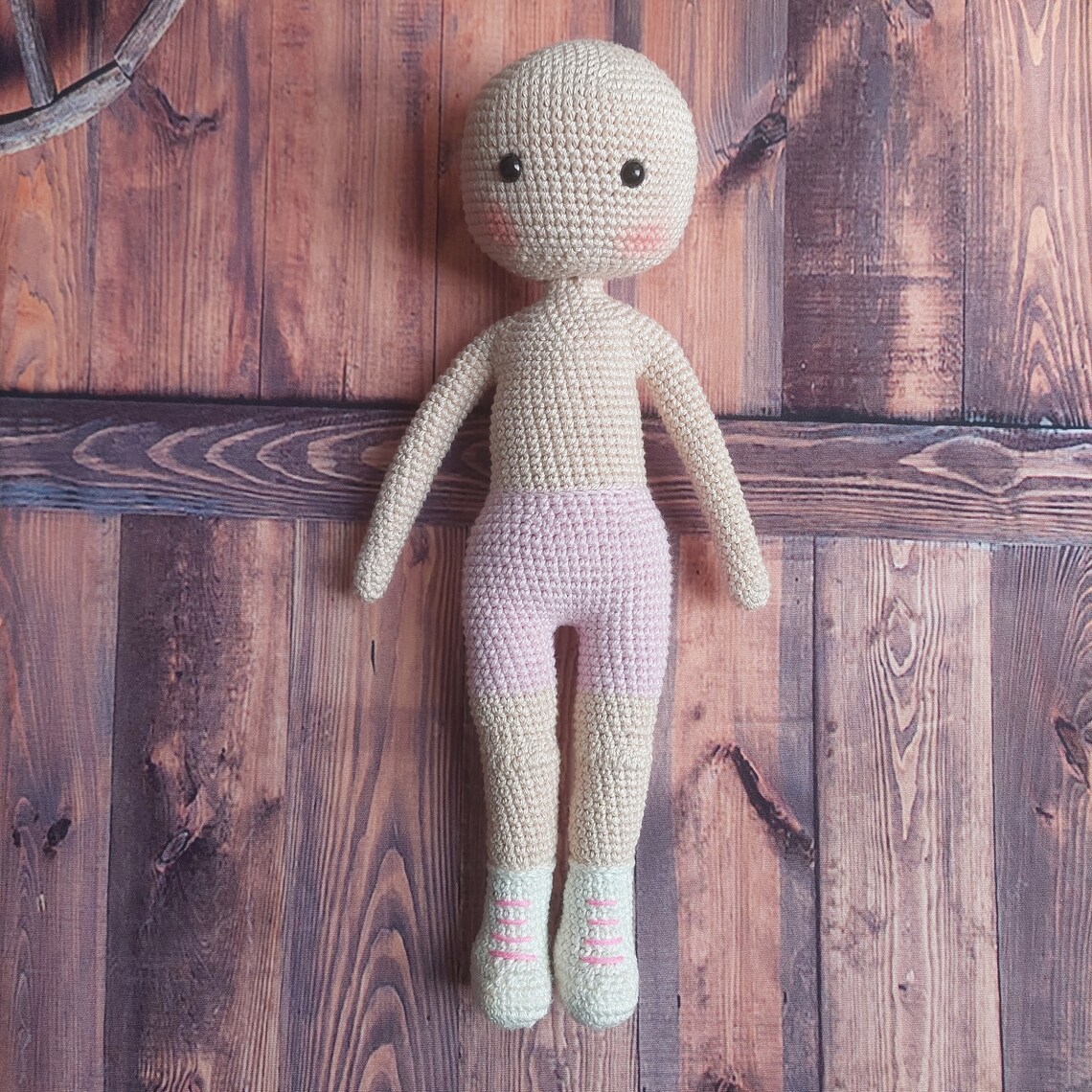 Crochet Doll Base Pattern Amigurumi Doll Body Pattern | Etsy