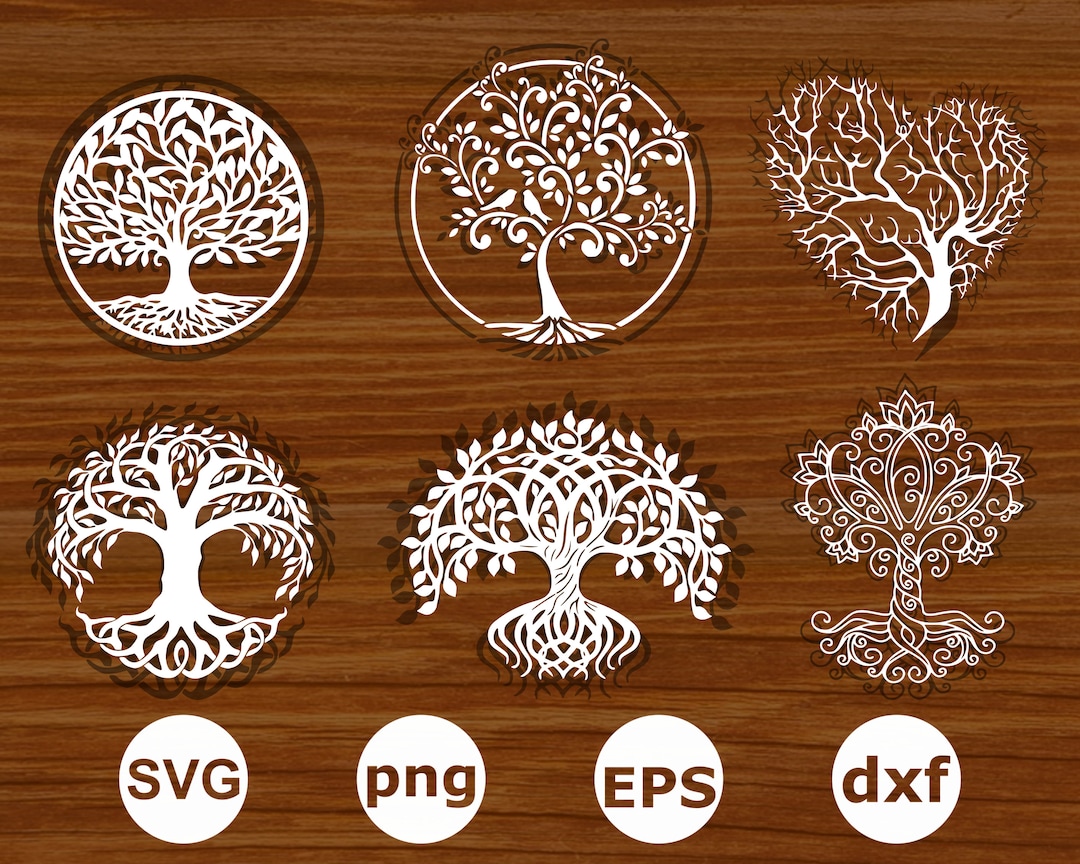 Tree of Life Svg . Hand-drawn-tree-life Svg . Tree of Life Clipart ...