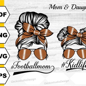 Fam Football Svg. Football Mom Svg. Football Life Svg. Football Dad Svg ...