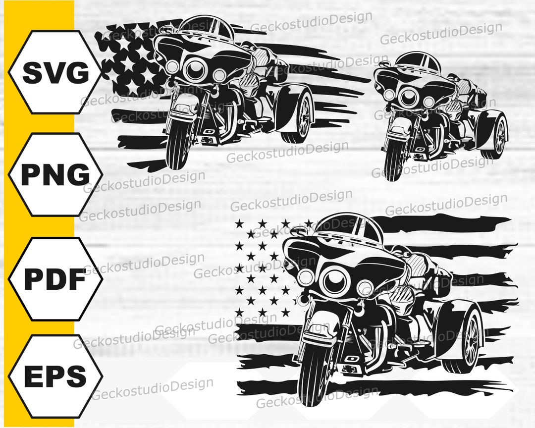 Trike Motorcycle Svg. Tricycle Svg. Trike Svg. Trike Motor Svg ...