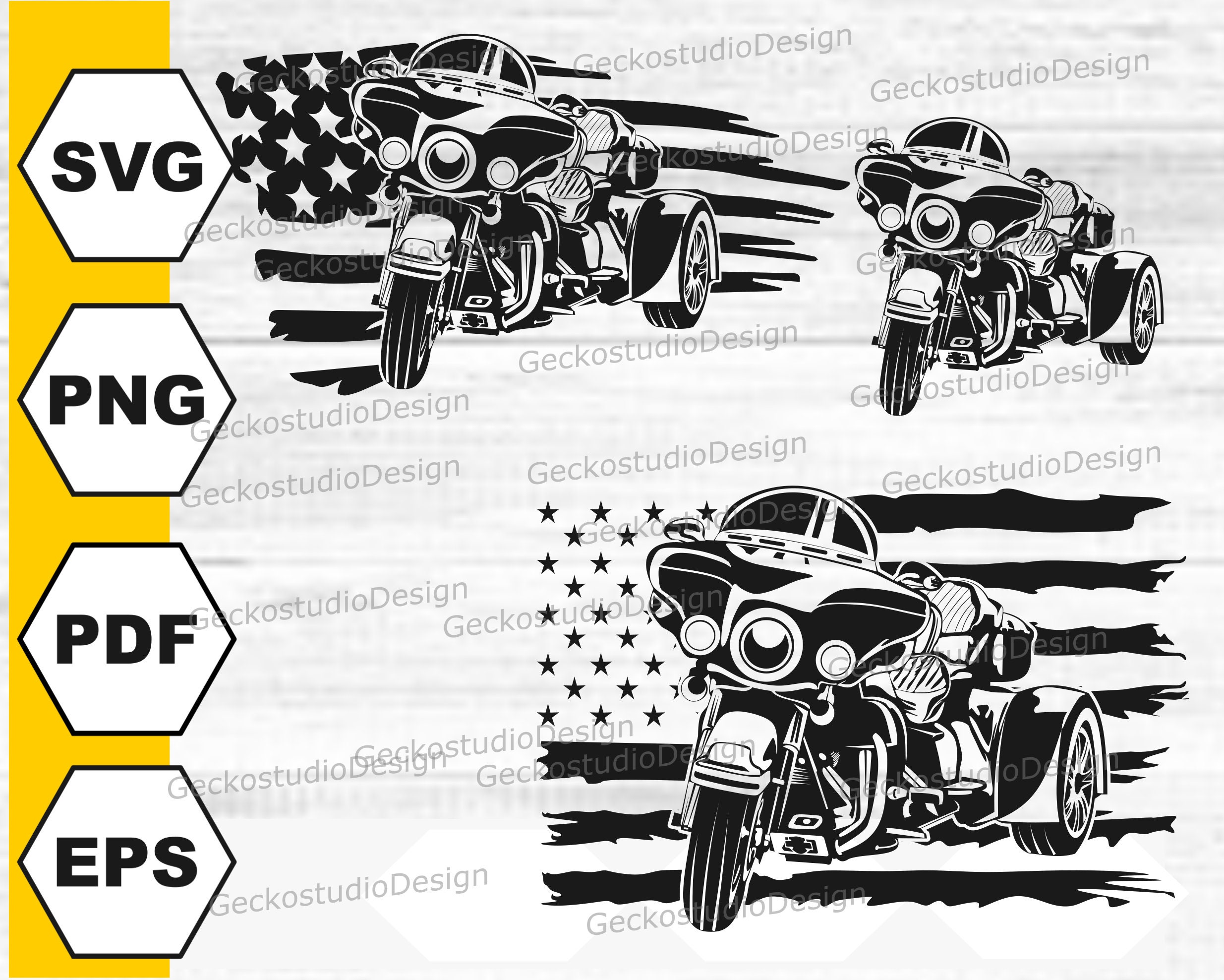 Trike Motorcycle Svg. Tricycle Svg. Trike Svg. Trike Motor Svg ...