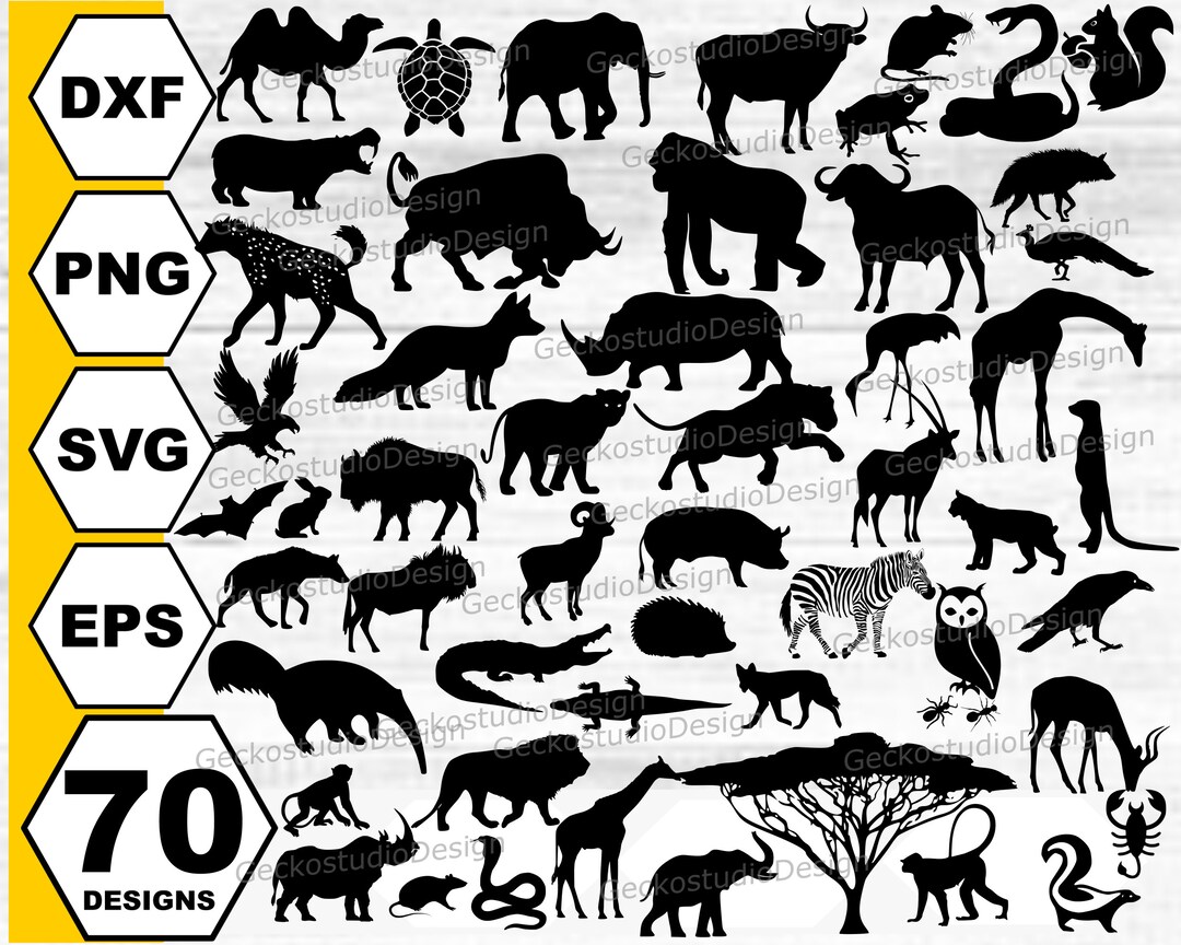 Zoo Svg .cut Animals Svg .safari Animals Svg .animals Africans Svg ...