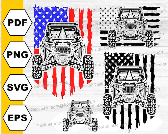 US Front Atv Svg. Side by Side Svg. Atv Png. Offroad Svg. | Etsy