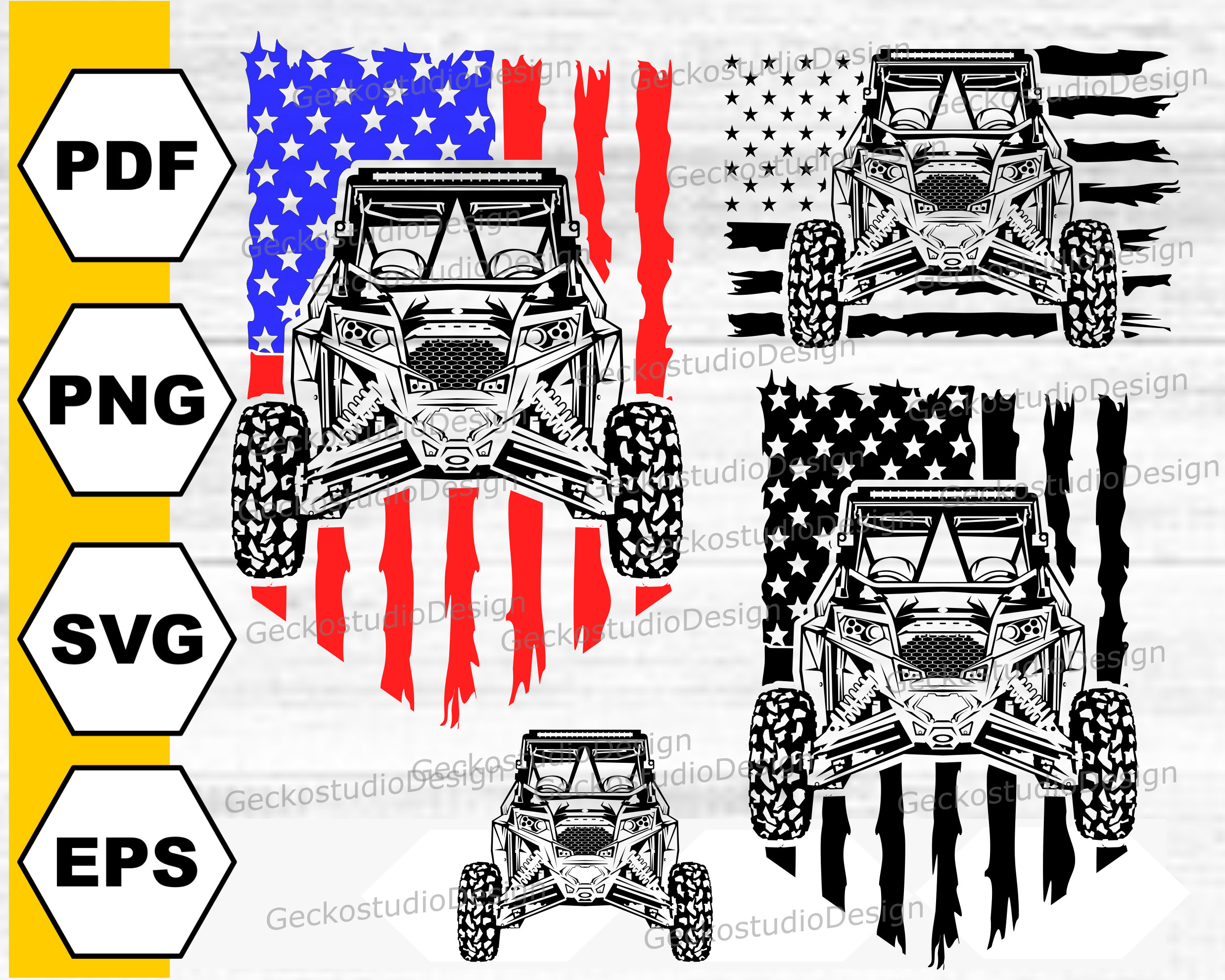US Front Atv Svg. Side by Side Svg. Atv Png. Offroad Svg. | Etsy