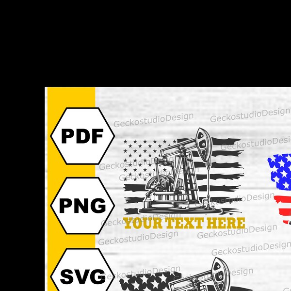 Oil Field Svg - Etsy
