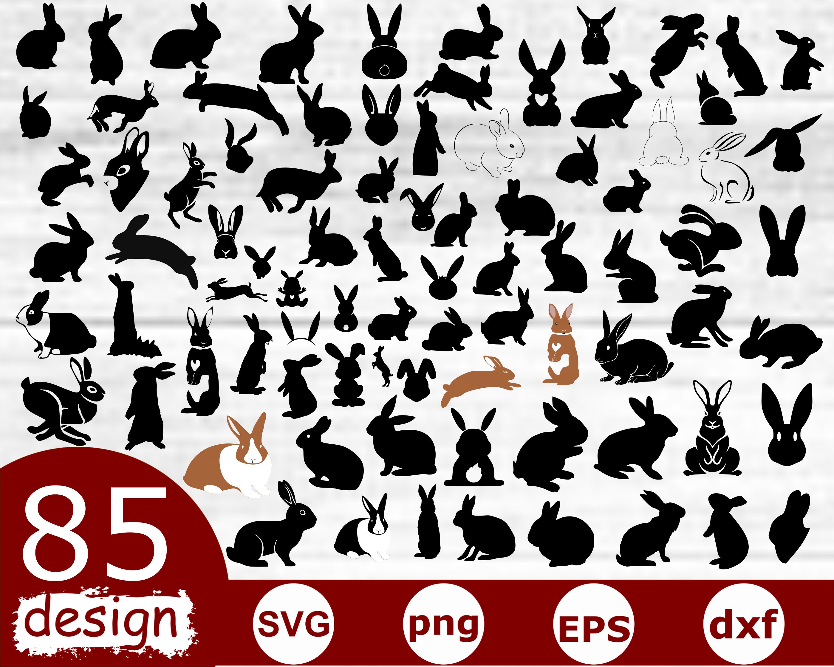 Rabbit svg bundle . bunny svg . Rabbit Head svg . bunny vector | Etsy