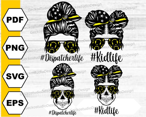 Digital Art & Collectibles Drawing & Illustration Dispatcher Gift Svg ...