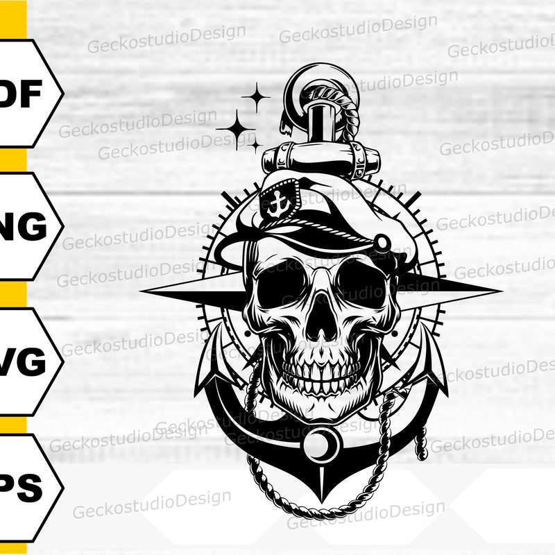 Boat Captain Svg - Etsy