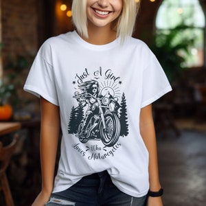 Racing Motor Girl Svg. Just a Girl Who Loves Motorcycle Svg. Racing ...