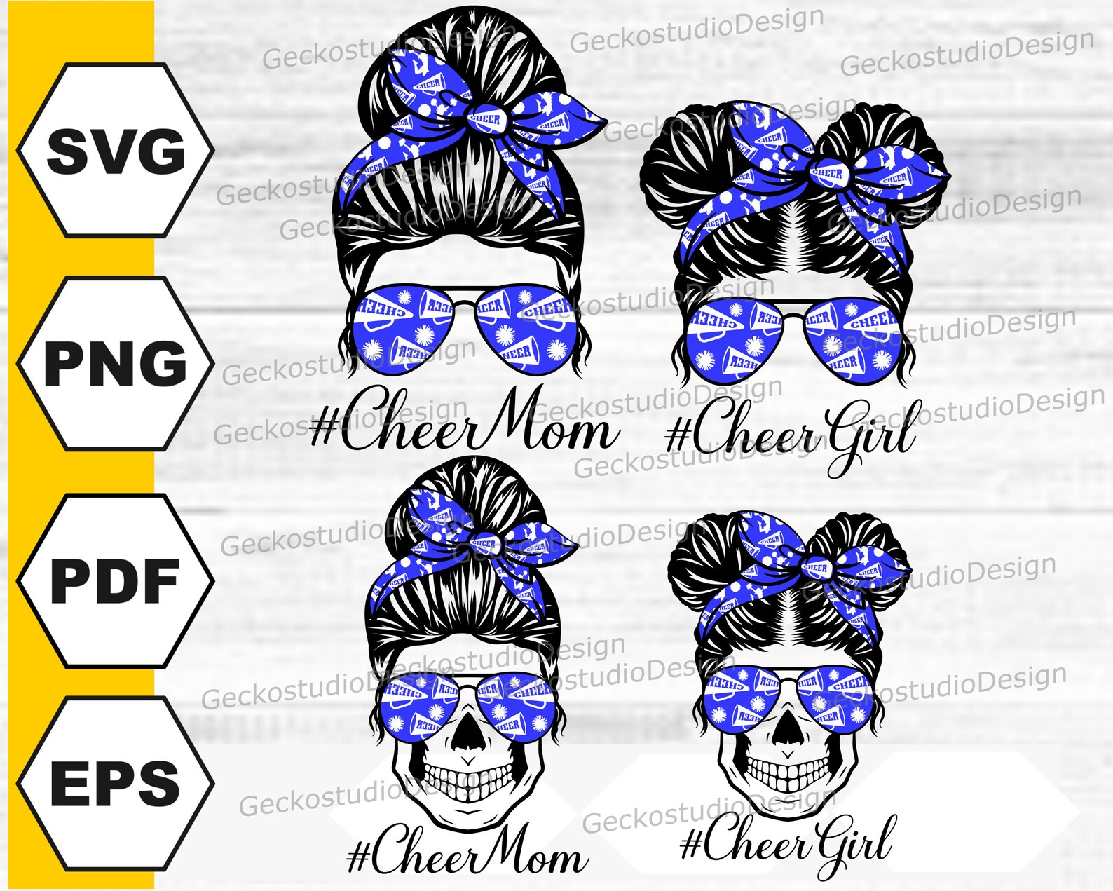 Cheer Mom svg. Cheer Momlife svg. Cheer Messy Bun svg. | Etsy