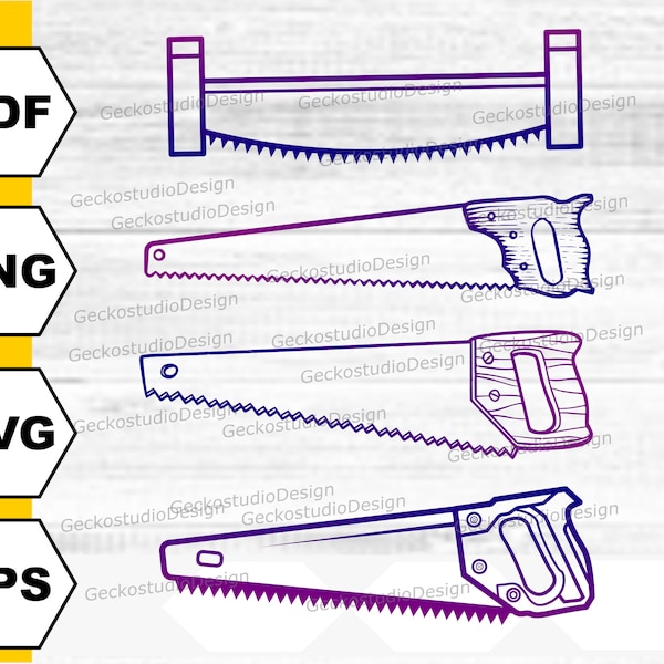 Hand Saw Svg - Etsy