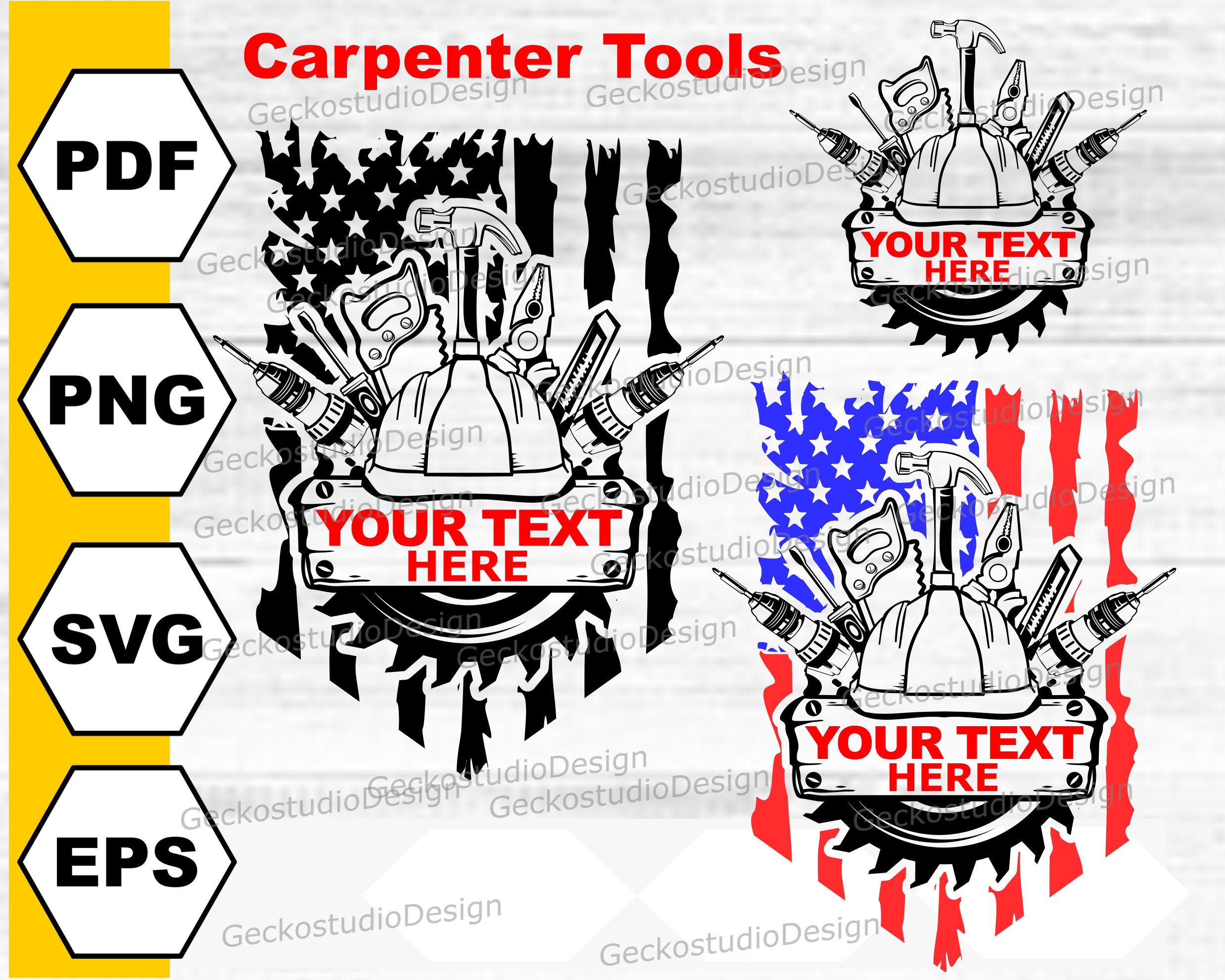 Handyman Logo Tools Handyman Logo Set Repair Tools Stock Illustrations