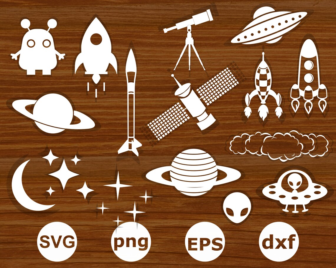 Rocket Svg. Space Rocket Svg. Rocket Ship Svg. Star Space Svg. Planets ...
