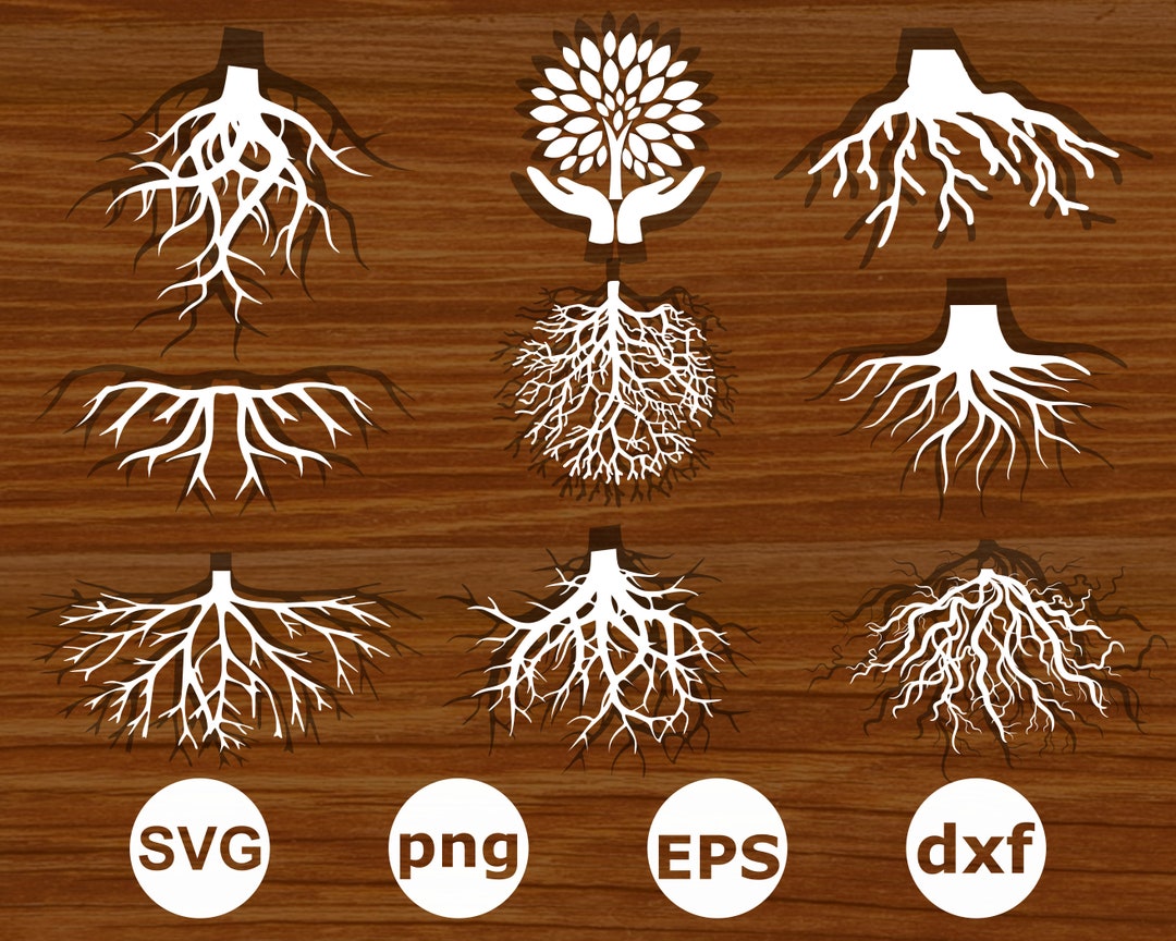 Roots Svg. Tree Roots Svg. Roots Clipart. Roots Silhoette. Roots Svg ...