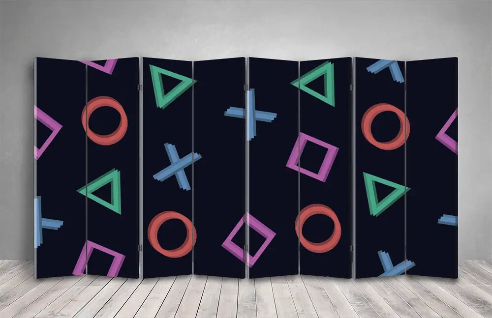 Free Standing Room Divider Gaming Room Decor Gaming Room - Etsy