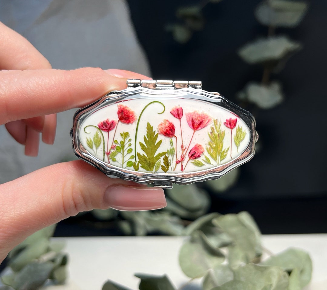 Pill Box, Pill Organizer, Small Pill Box, Pill Box for Purse, Pill Case ...