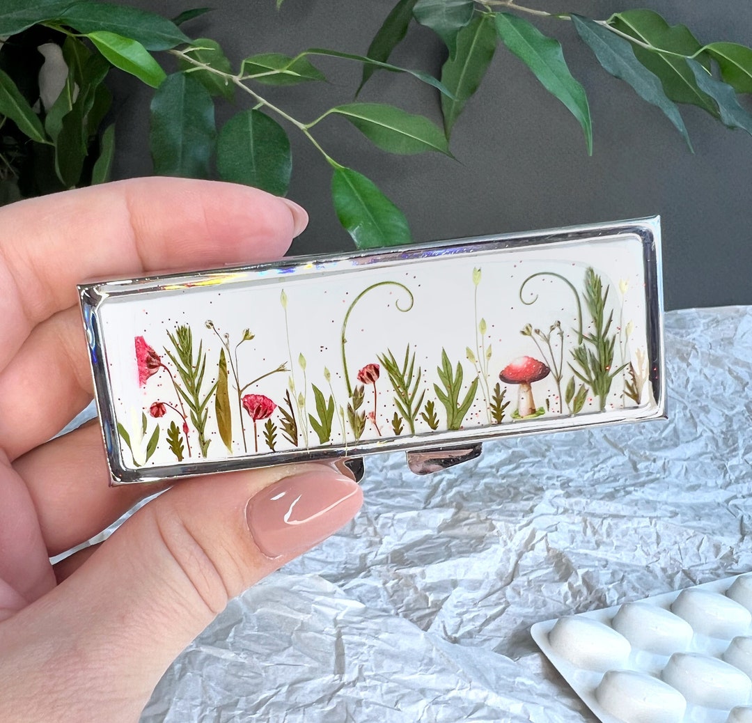Pill Box, Pill Organizer, Cute Pill Box, Pill Case, Daily Pill Box ...