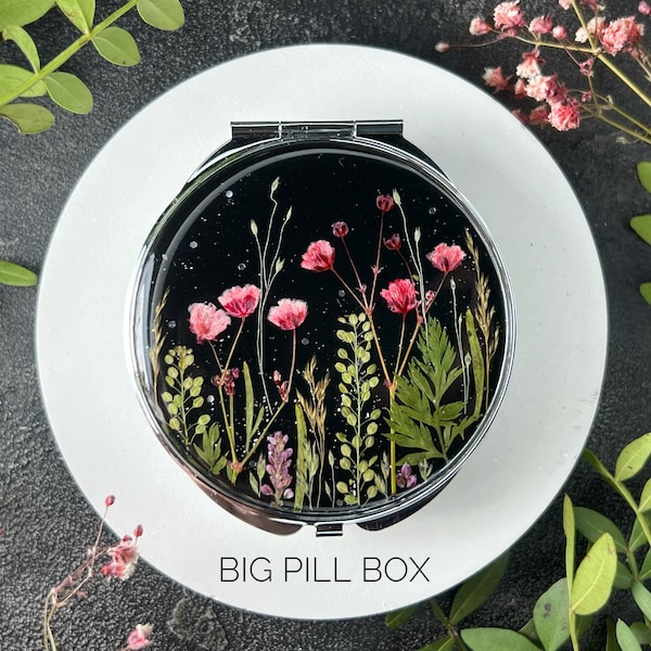 Metal Pill Box - Etsy