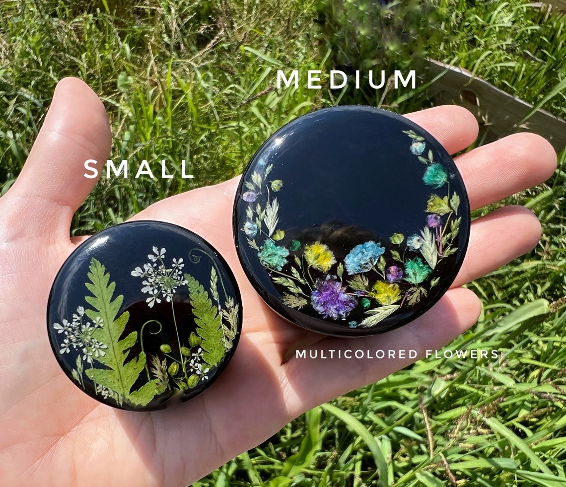 Real Flowers Cute Grinder Herb Grinder 4 Piece Grinder Cool - Etsy