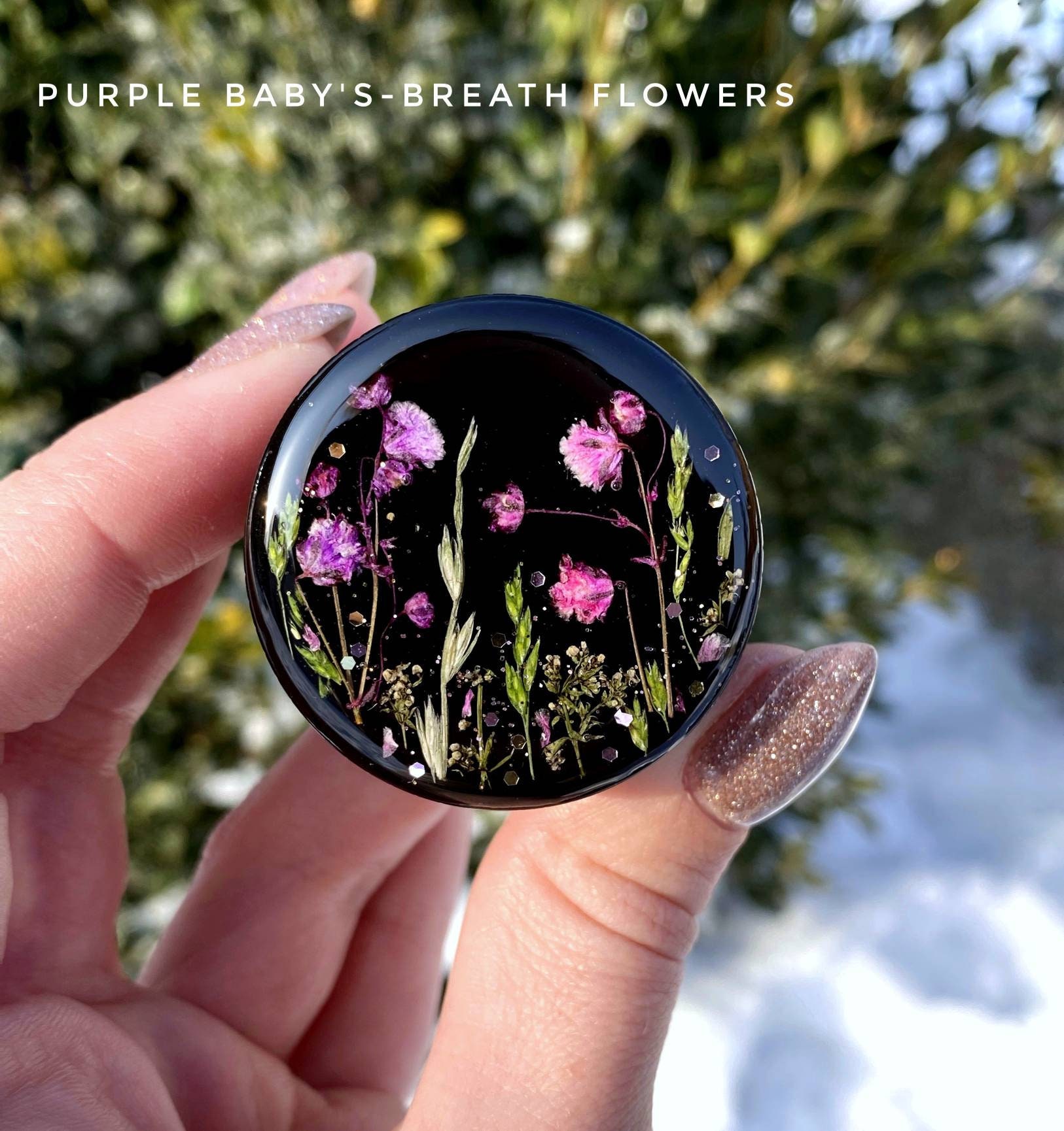 Real Flowers Cute Grinder Herb Grinder 4 Piece Grinder Cool - Etsy