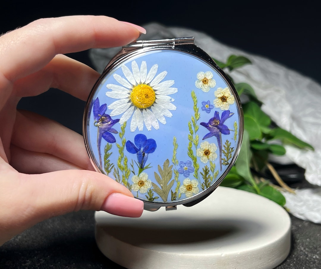 Pocket Mirror Compact Mirror Hand Mirror Makeup Mirror - Etsy