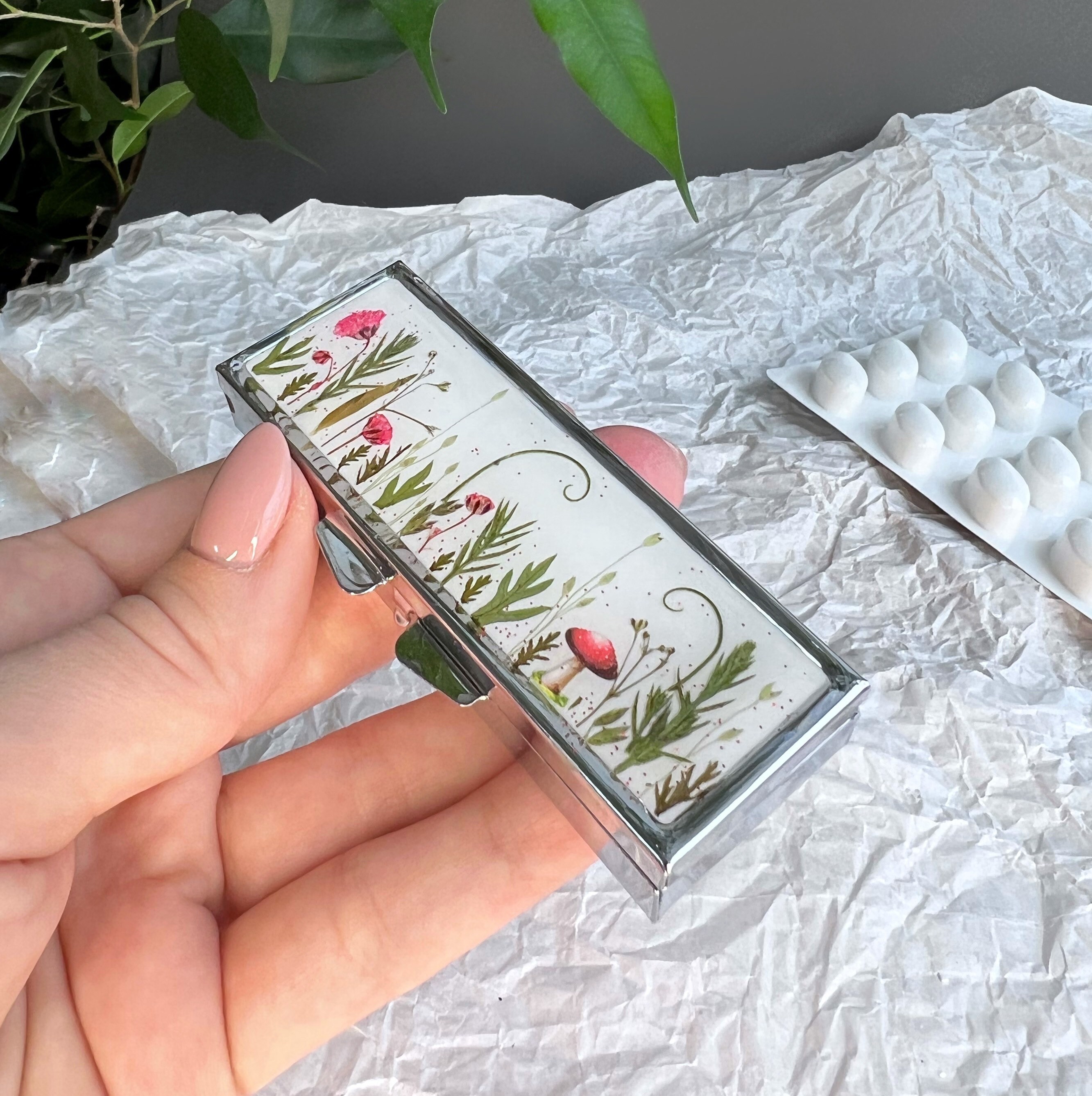 Pill Box, Pill Organizer, Cute Pill Box, Pill Case, Daily Pill Box ...