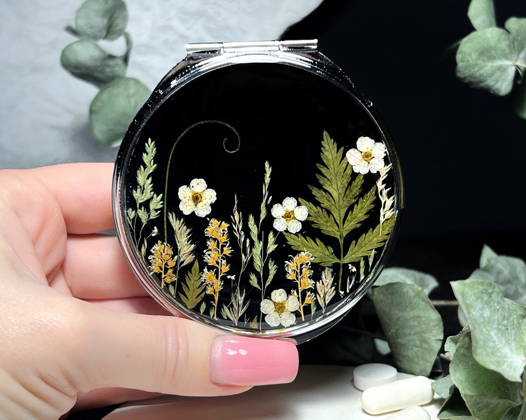 Large Pill Box, Pill Organizer, Metal Pill Box, Pill Case, Pill ...