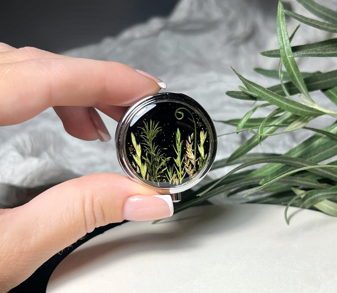 Tiny Pill Box, Pill Organizer, Pill Case, Pill Container, Small Pill ...