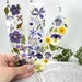 Pressed Flower Bookmark, Laminated Bookmark, Custom Bookmark, Cute ...