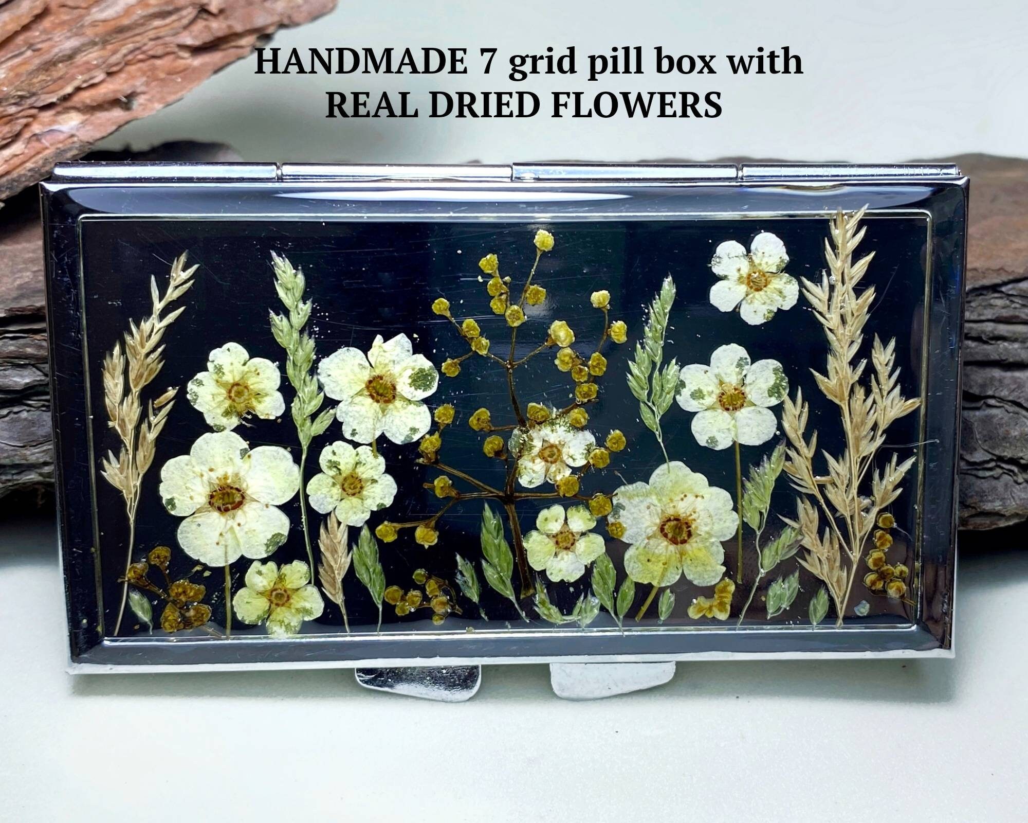 Pill Box Pill Case 7 Day Pill Box Cute Pill Box Weekly | Etsy