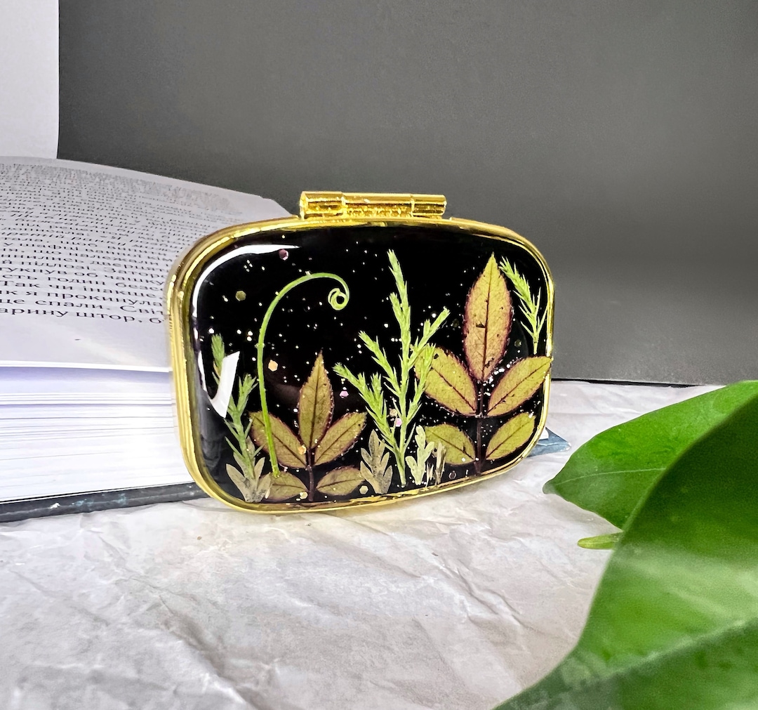 Pill Box, Pill Organizer, Small Pill Box, Pill Box for Purse, Pill Case ...