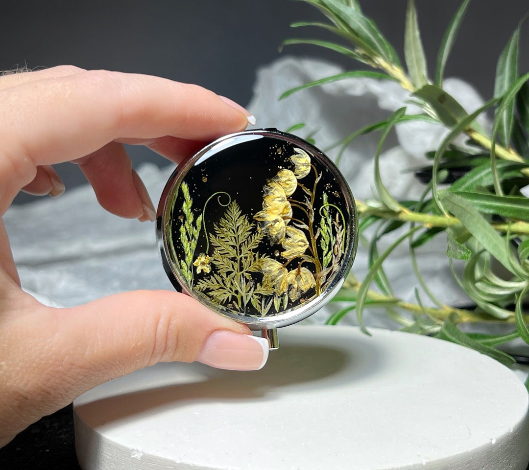 Pill Box, Pill Case, Pill Organizer, Daily Pill Box, Pill Box Art, Pill ...