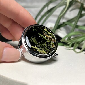 Tiny Pill Box, Pill Organizer, Pill Case, Pill Container, Small Pill ...