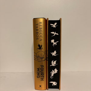 Custom Fourth Wing Sprayed Edges, Hardcover Hand Painted Pre-order - Etsy