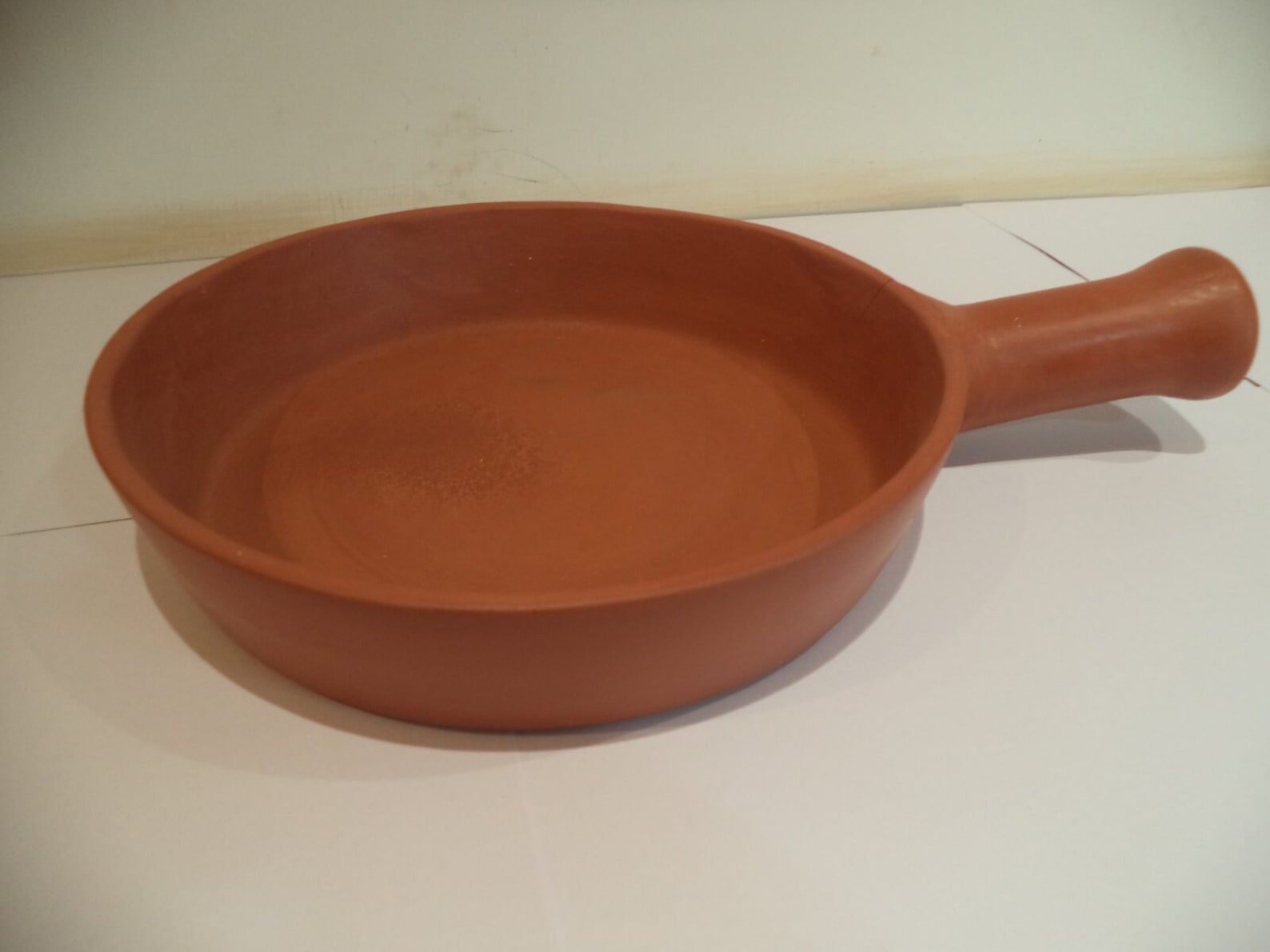 Fry Pan/ Indian Natural Clay Product/indian Mitti Ke | Etsy