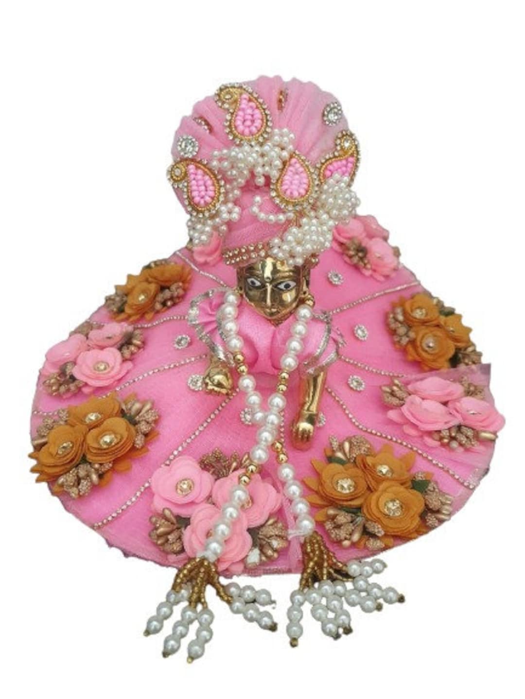 Laddu Gopal Vrindavn Dress With All /iskcon Temple Dress/made by ...