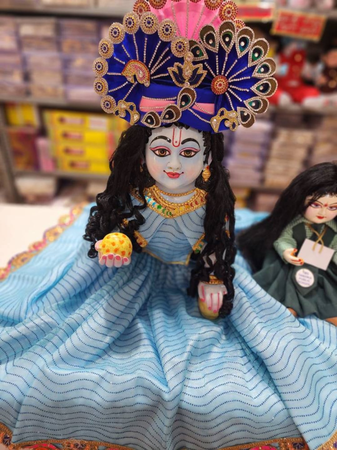 Buy 16inch/40cm Laddu Gopal With All Accessories From Vrindavan ,laddu ...