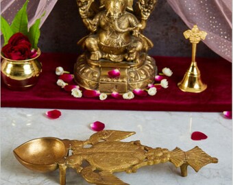 Brass Diya Long - Etsy
