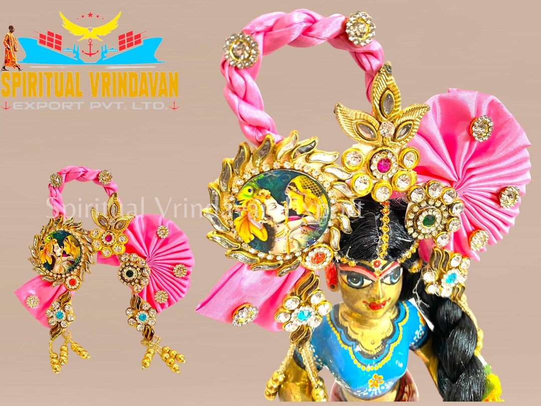 Head Chandrika Crown for Radha Rani & Devi Idol Laxmi Maa, Durga Maa ...