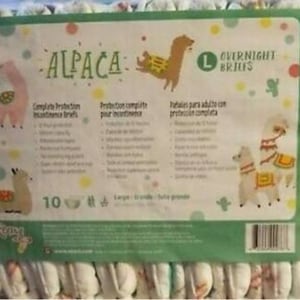 ADULT ABDL/ Diapers Alpaca by Rearz 2 Pk (L) Great Gift for Him or Her ...