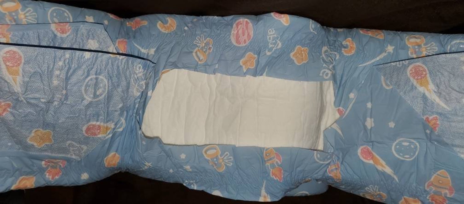 ABDL Space Adult Diapers 2 Pack Large. A VERY Thick Diaper. | Etsy