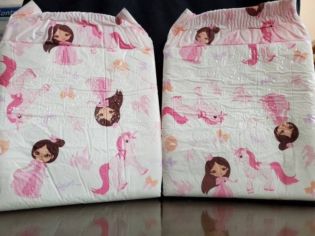 ABDL New Princess From Rearz (2) Pack Medium Great Overnight Protection ...
