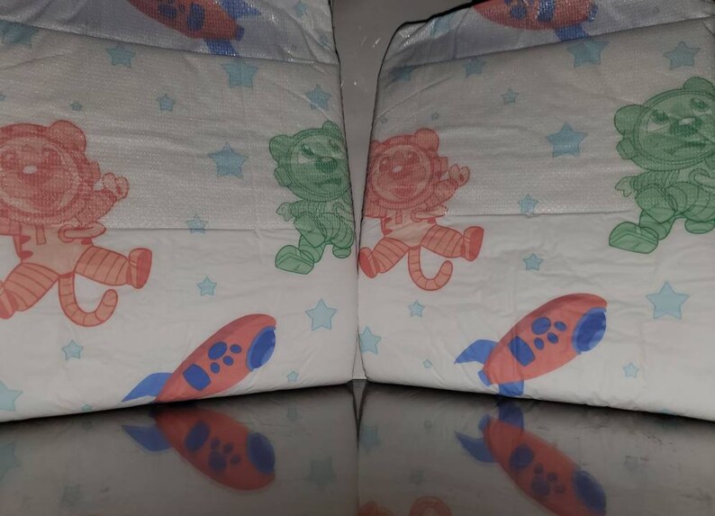 ABDL Tykables Galatic 2 Pack Medium. Great Over Night - Etsy