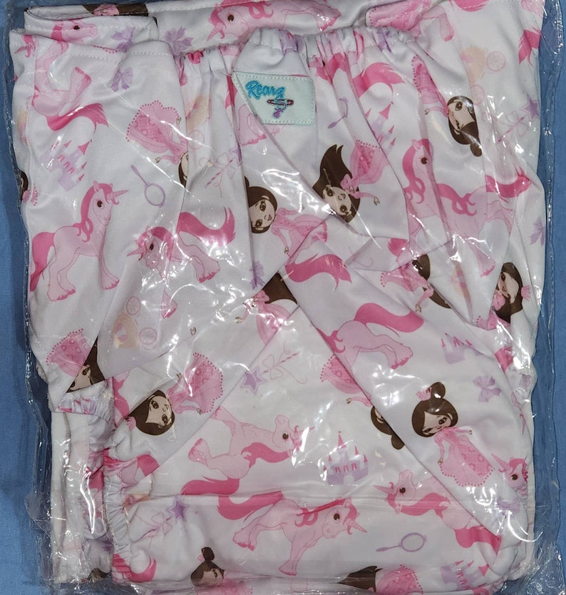 ABDL/ Pretty Princess Pocket Diaper Cover. Sized L/XL. Team - Etsy
