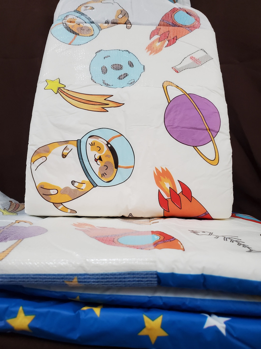 ABDL/ Adult Diapers (L) Meowter Space 2 Pack. - Etsy