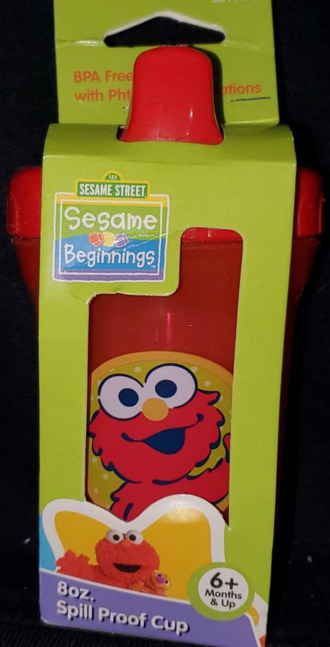 Red Elmo Sippy Cup. - Etsy
