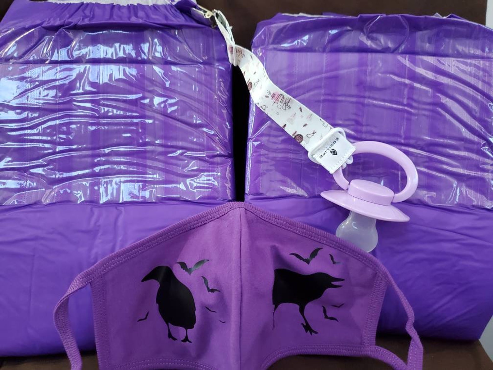 ADULT ABDL/ Rearz Seduction Large 2 Pack Combo With Face Mask and ...