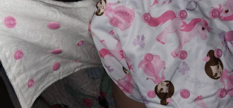 ABDL/ Pretty Princess Pocket Diaper Cover. Sized L/XL. Team Them up ...